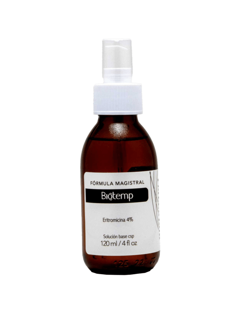 Loción Eritromicina 4% - Biotemp