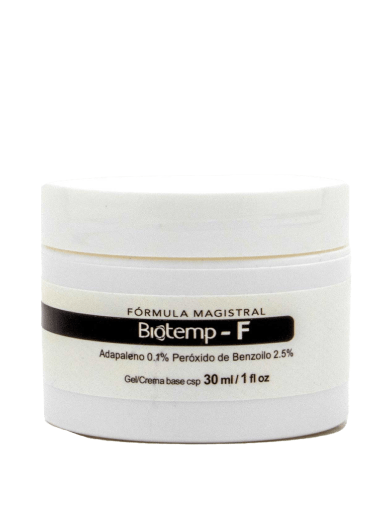 Biotemp-F Adapaleno 0.1% Peróxido de Benzoílo 2.5% - Biotemp